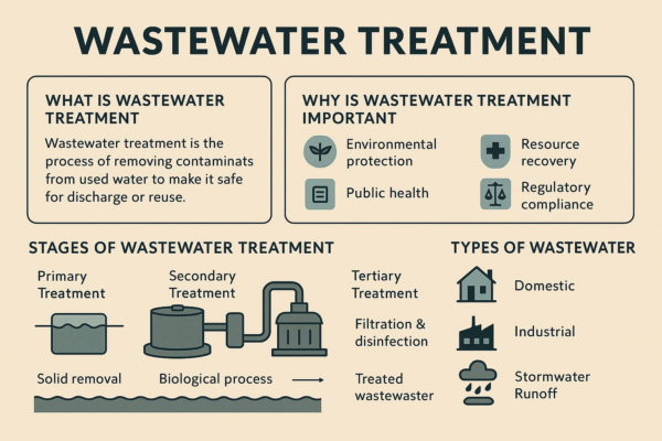 Wastewater Treatment: Processes, Technologies & Future Trends