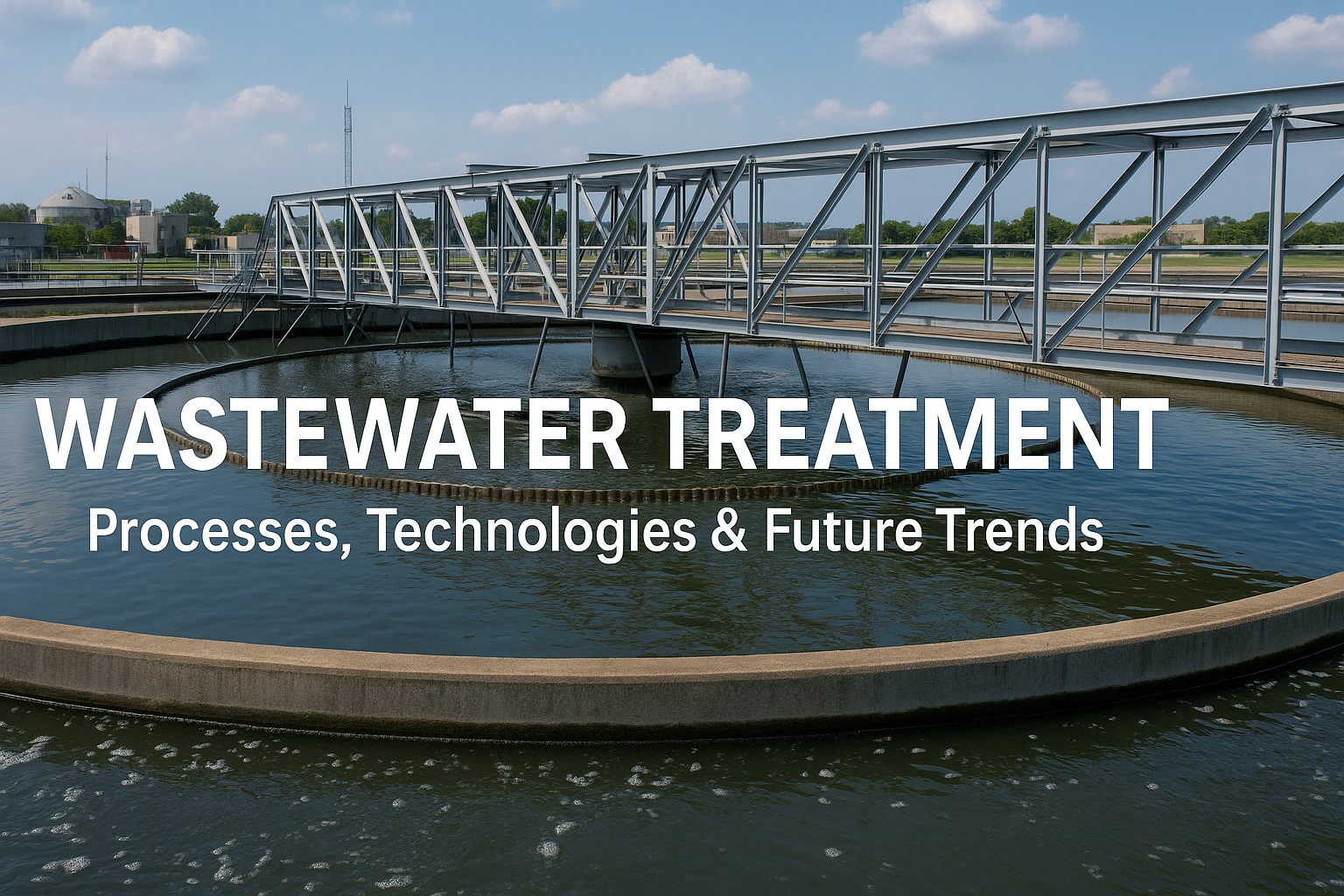 Wastewater Treatment: Processes, Technologies & Future Trends